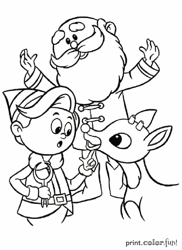 Christmas coloring pages & printables - Print. Color. Fun! Free ...