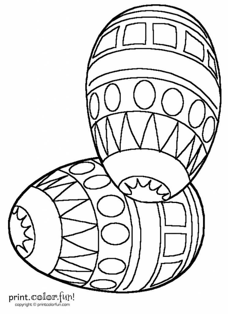 easter eggs - Print. Color. Fun! Free printables, coloring pages ...