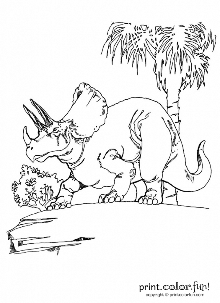 Dinosaur coloring pages & printables - Print. Color. Fun! Free ...