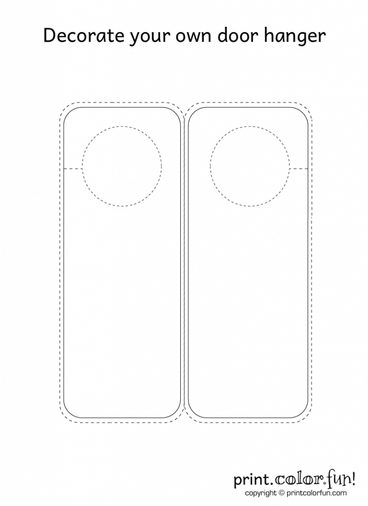 door - Print. Color. Fun! Free printables, coloring pages, crafts ...