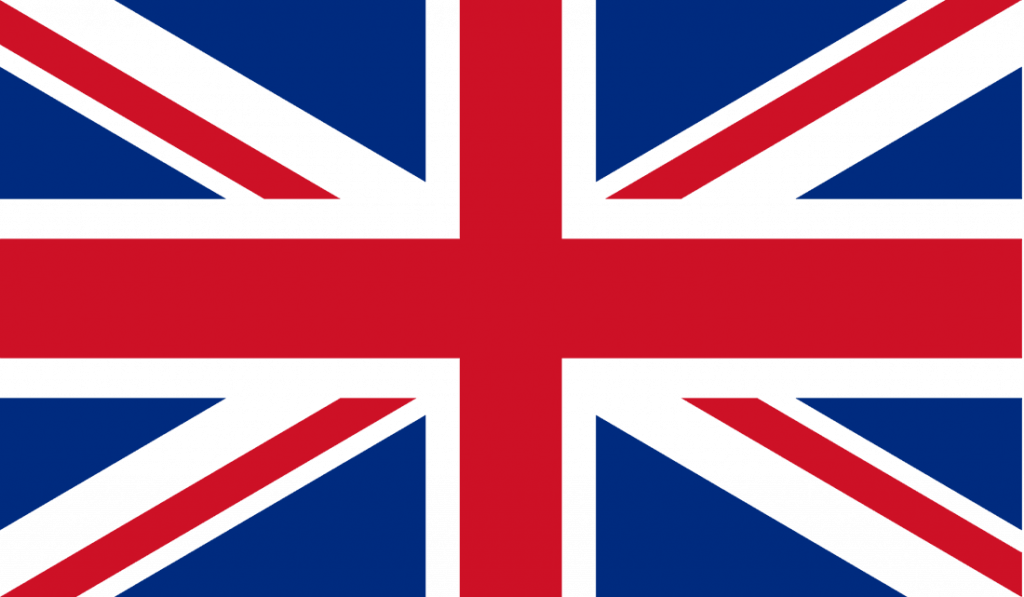 Flag of the UK, at PrintColorFun.com