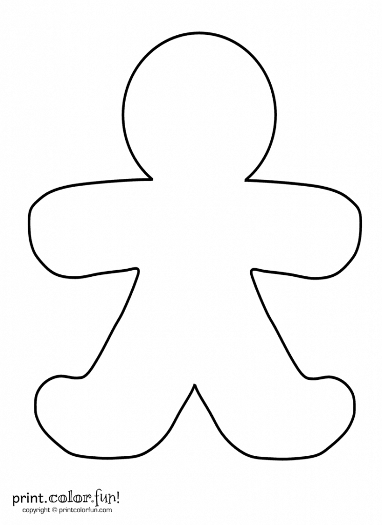 gingerbread - Print. Color. Fun! Free printables, coloring pages ...